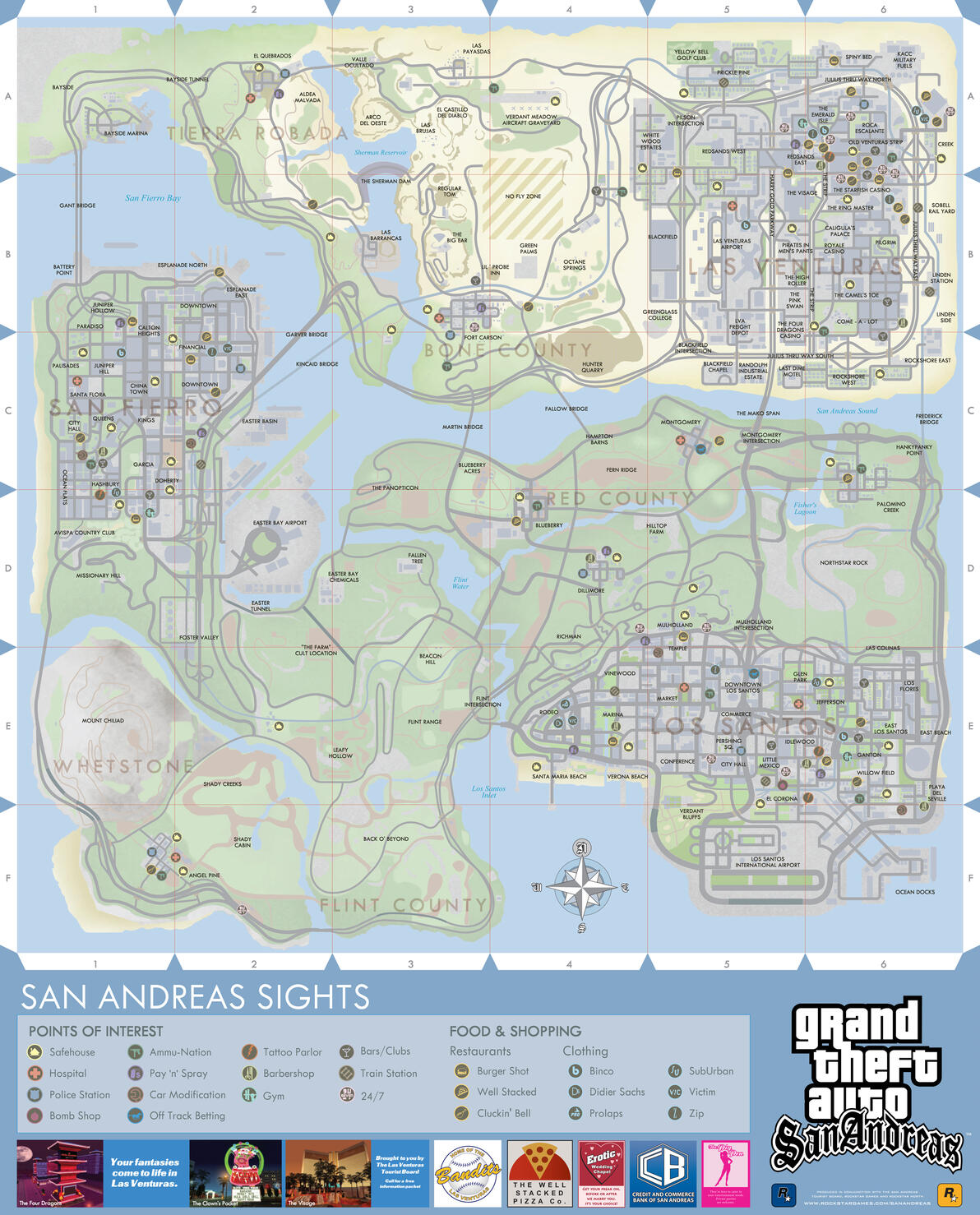 GTA 系列 地图图片超清珍藏 - 哔哩哔哩