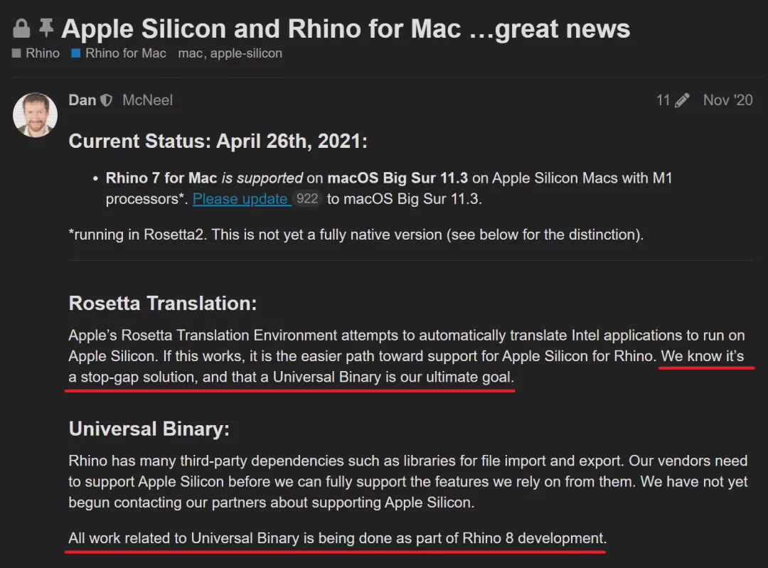 在 M1芯片 的 Mac 上如何运行 Rhino ？ - 哔哩哔哩