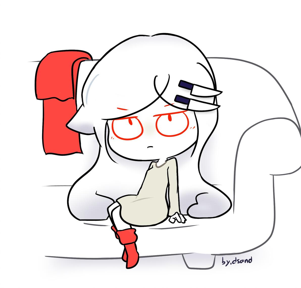 同人图大赏P1 #我的幽灵女友 #myghostfriend #dsand00 - 哔哩哔哩