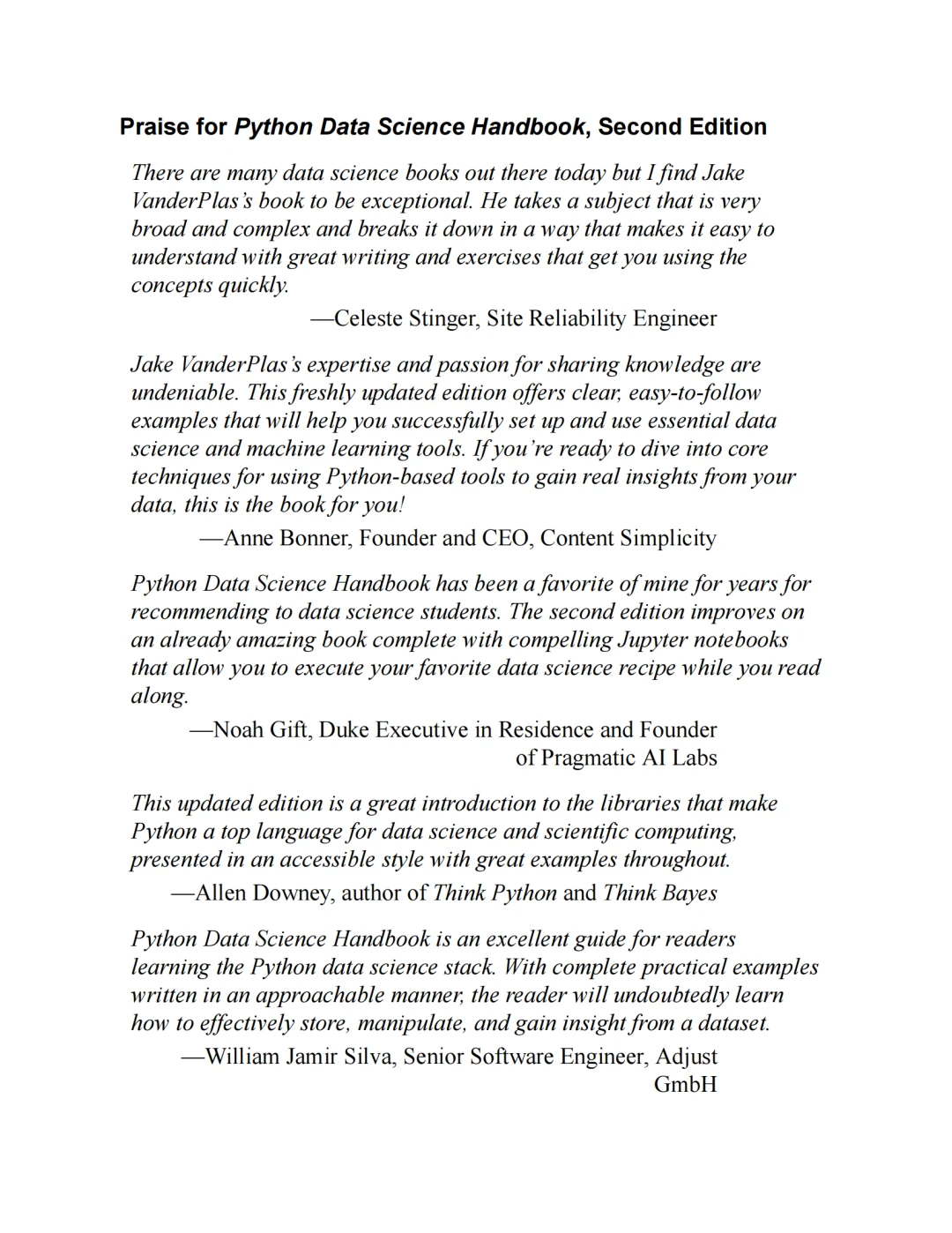 【PDF&Epub】Python Data Science Handbook——Python 数据科学手册（2023最新版本） - 哔哩哔哩