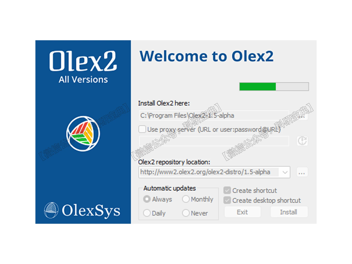 晶体结构解析软件Olex2详细安装教程（附安装包），以及使用教程！ - 哔哩哔哩