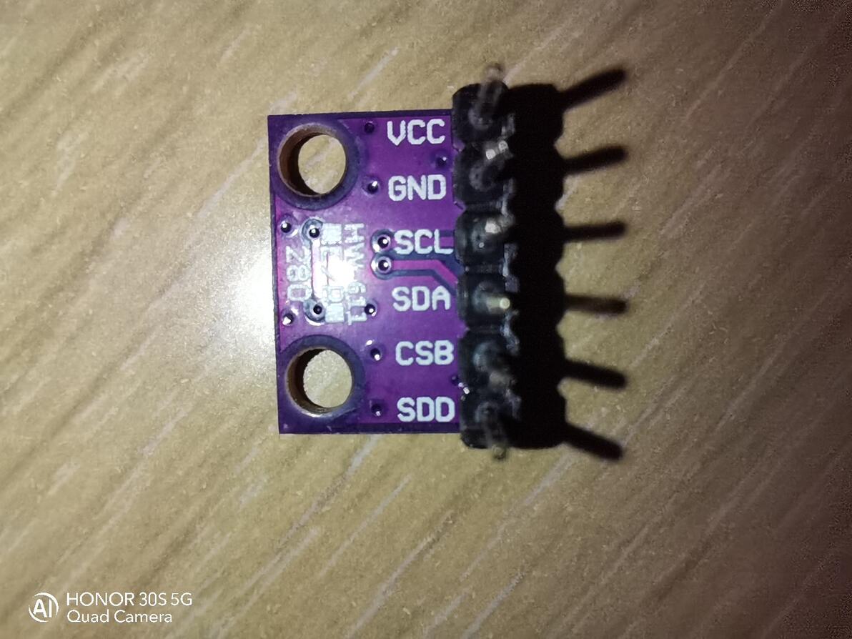 BMP280气压温度传感器详细使用教程 - 哔哩哔哩