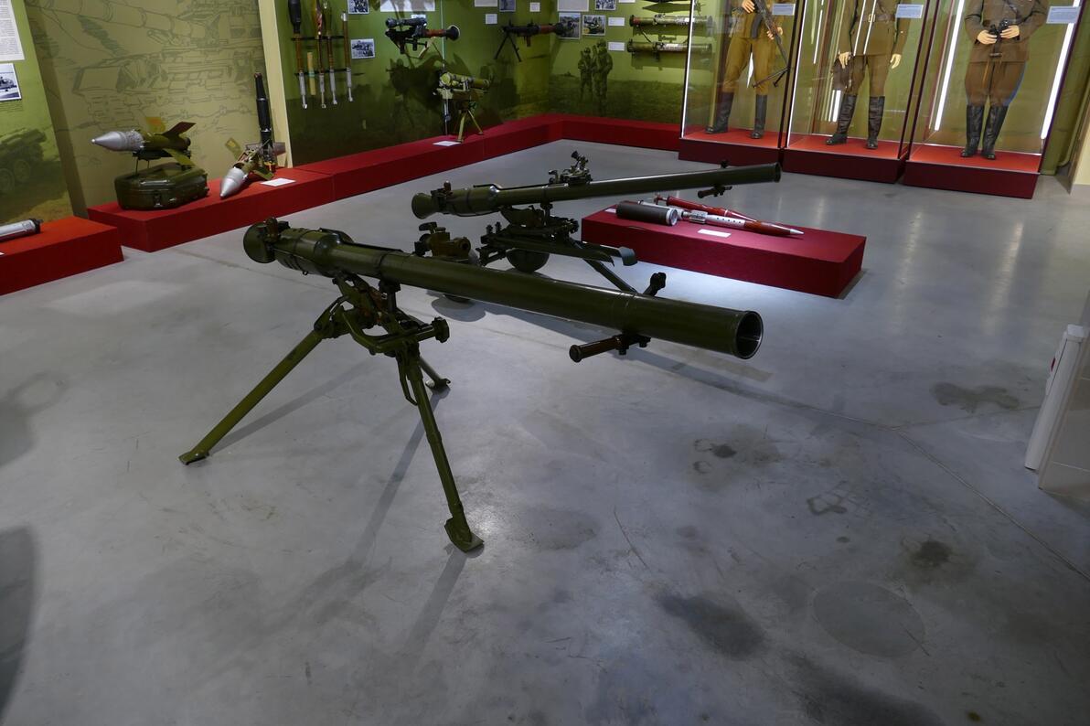 【火炮】馆藏苏联SPG-9无后坐力炮 - 哔哩哔哩