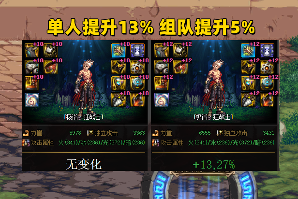 DNF：名望注水论又来了！红12比红10多2000名望，却只有13%提升 - 哔哩哔哩