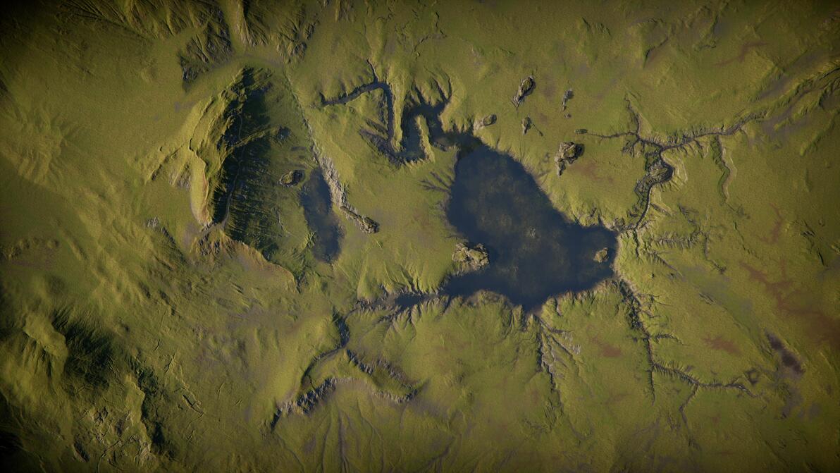 HDRP和URP的最新Unity地形系统官方示例，免费资源下载体验 - 哔哩哔哩