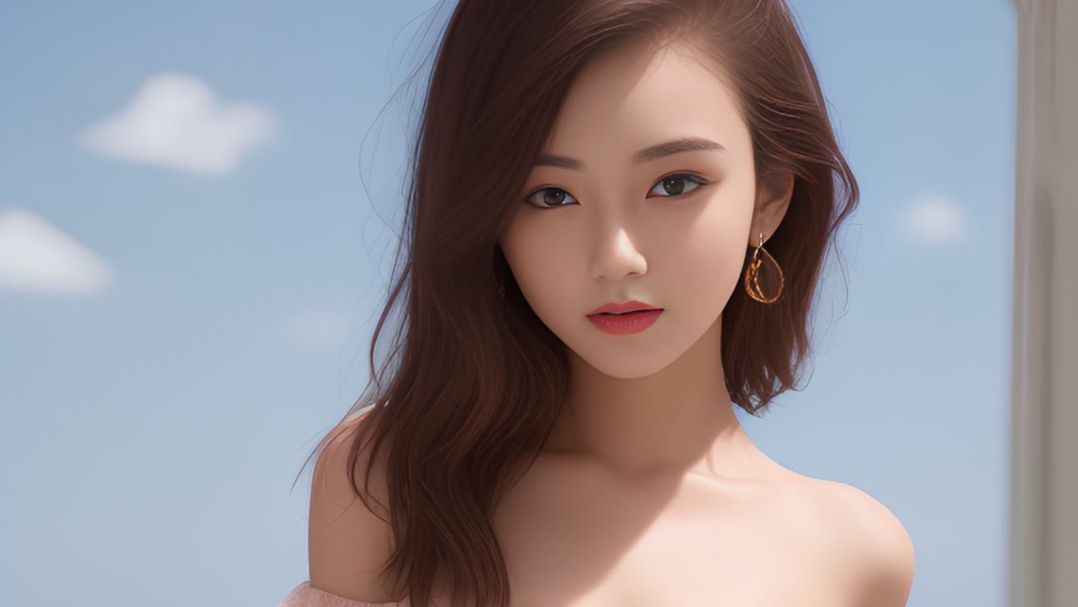 Ai绘画 泳装小姐姐 035 哔哩哔哩 