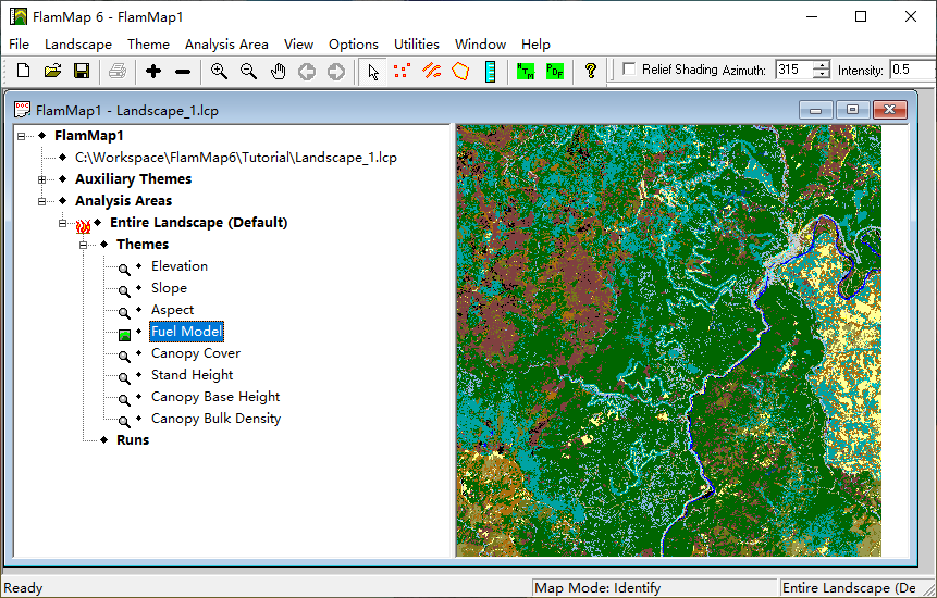 推荐一款火灾模拟的软件--FlamMap - 哔哩哔哩