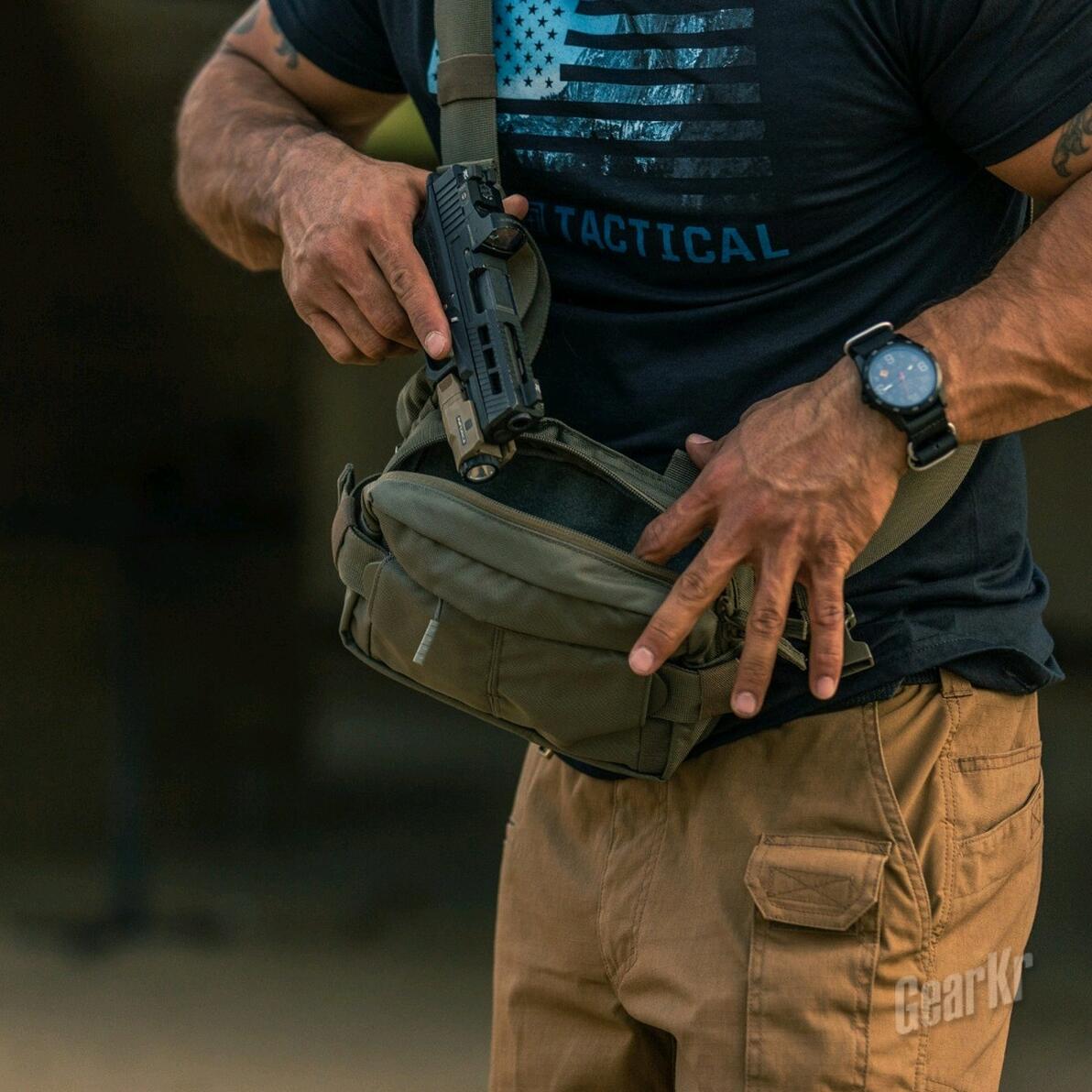 锦上添花 ——5.11 LV6 2.0 56702战术便携包评测 - 哔哩哔哩