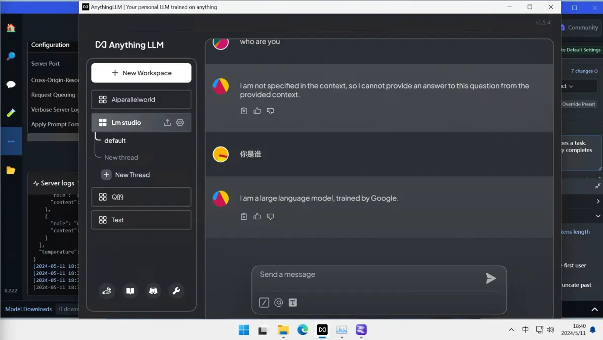 文本生成：Anything LLM从入门到进阶-本地部署大模型 - 哔哩哔哩