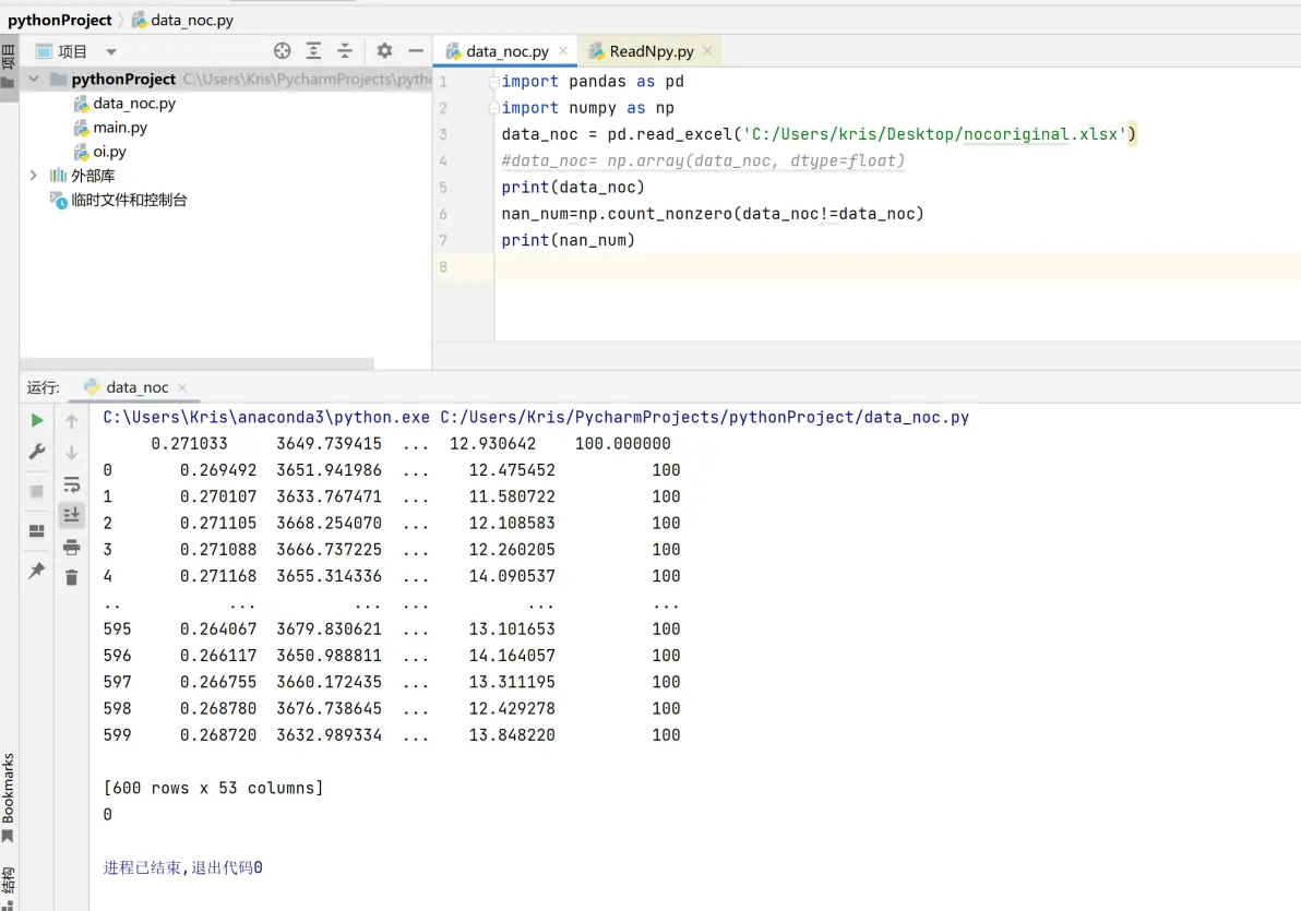 TE（田纳西-伊斯曼）过程数据预处理(Python版) - 哔哩哔哩