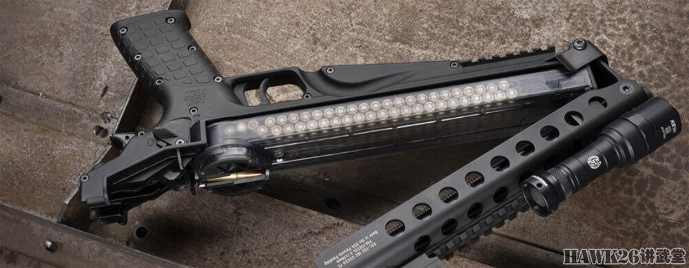 KelTec P50手枪揭开神秘面纱 采用P90弹匣供弹 特殊口径热度十足 - 哔哩哔哩
