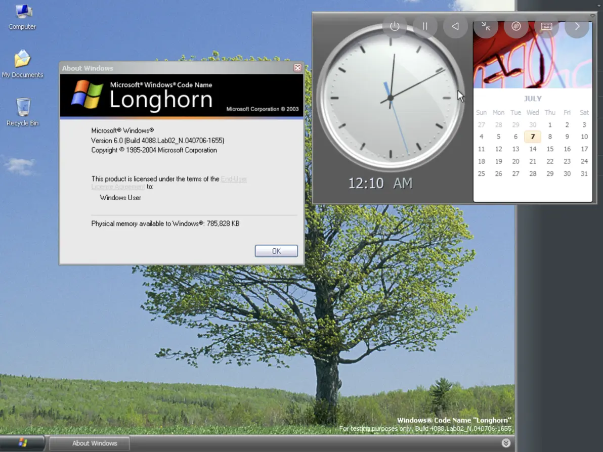 Windows Longhorn 所有build详细拆弹教程 - 哔哩哔哩