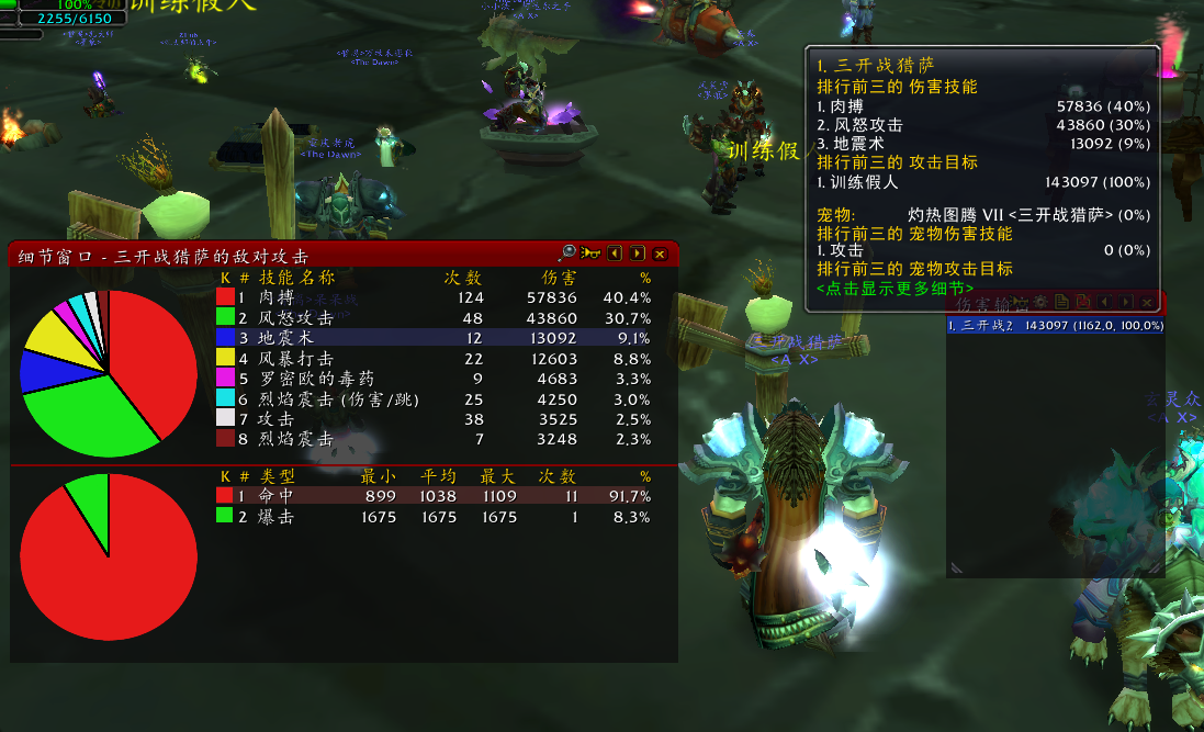 魔兽TBC怀旧服增强萨P1阶段毕业配装，近战二哥地位稳定 - 哔哩哔哩