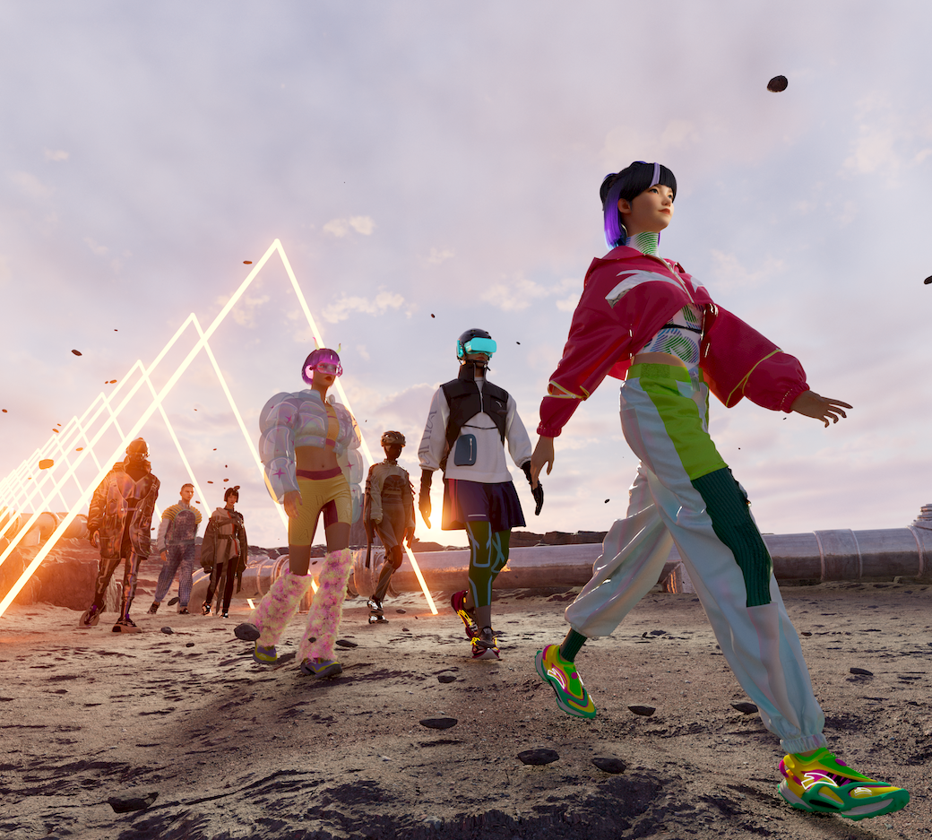 Style3D X 安踏 X 百度携手打造虚拟时装秀，亮相SS23中国国际时装周 - 哔哩哔哩