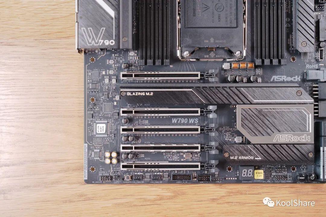 华擎W790 WS主板评测及Xeon w9-3495X超频体验 - 哔哩哔哩