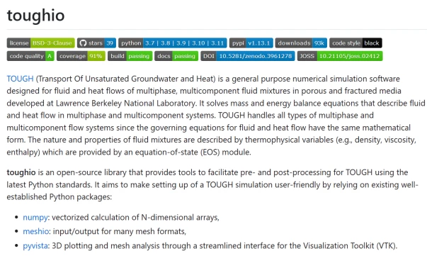 TOUGH系列软件应用丨TOUGH2、TOUGHIO、水合物开采及Hydrate模块、流固耦合模型等 - 哔哩哔哩