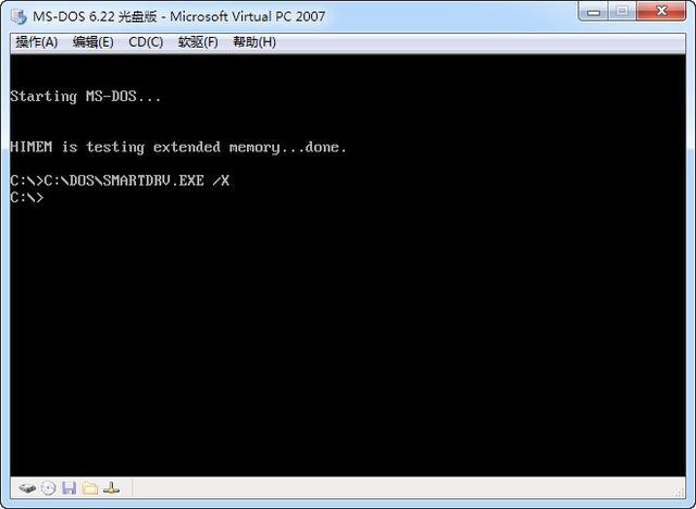 MS-DOS 6.22 光盘版安装 图文教程 - 哔哩哔哩