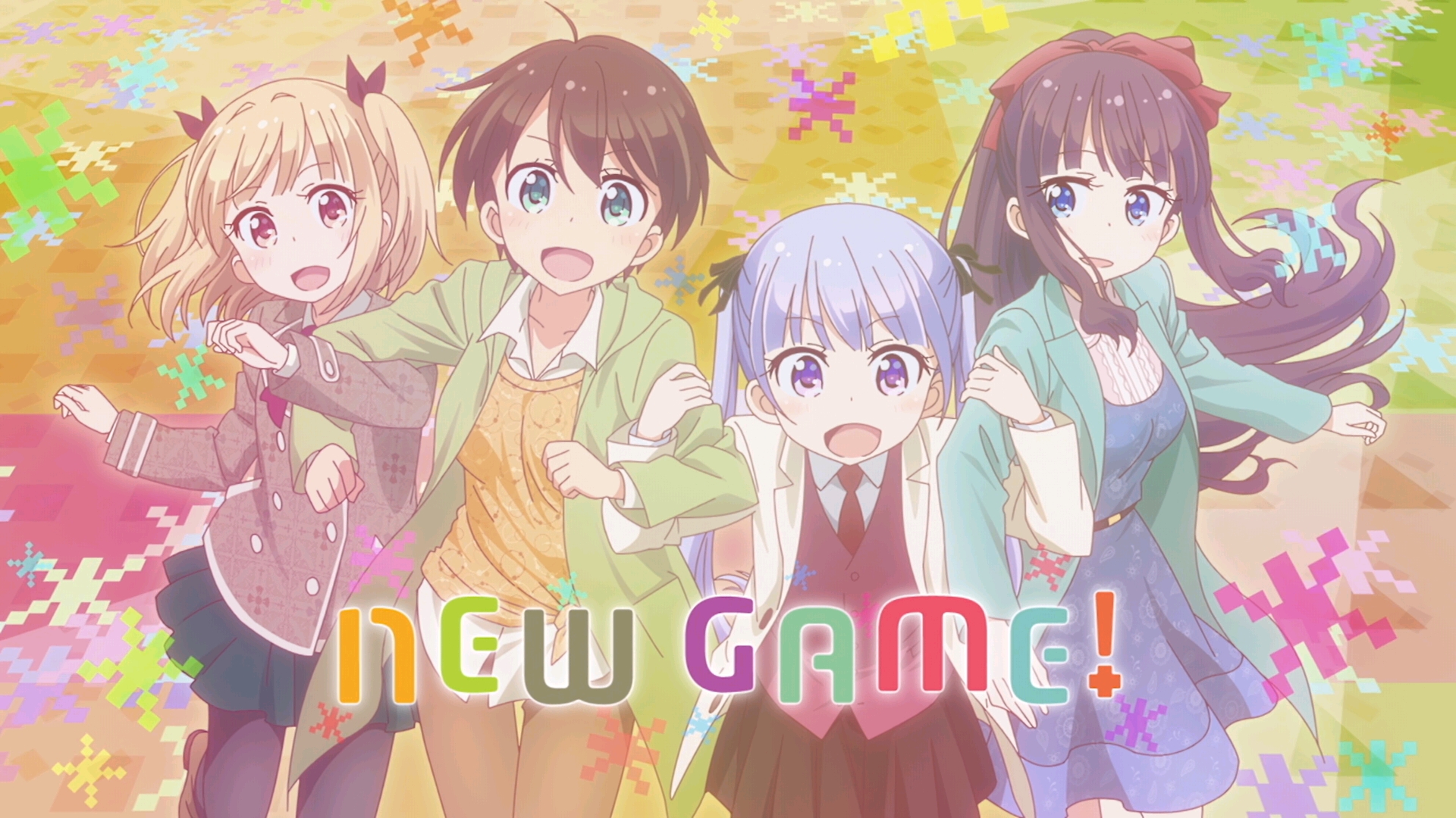 【New Game】壁纸 - 哔哩哔哩