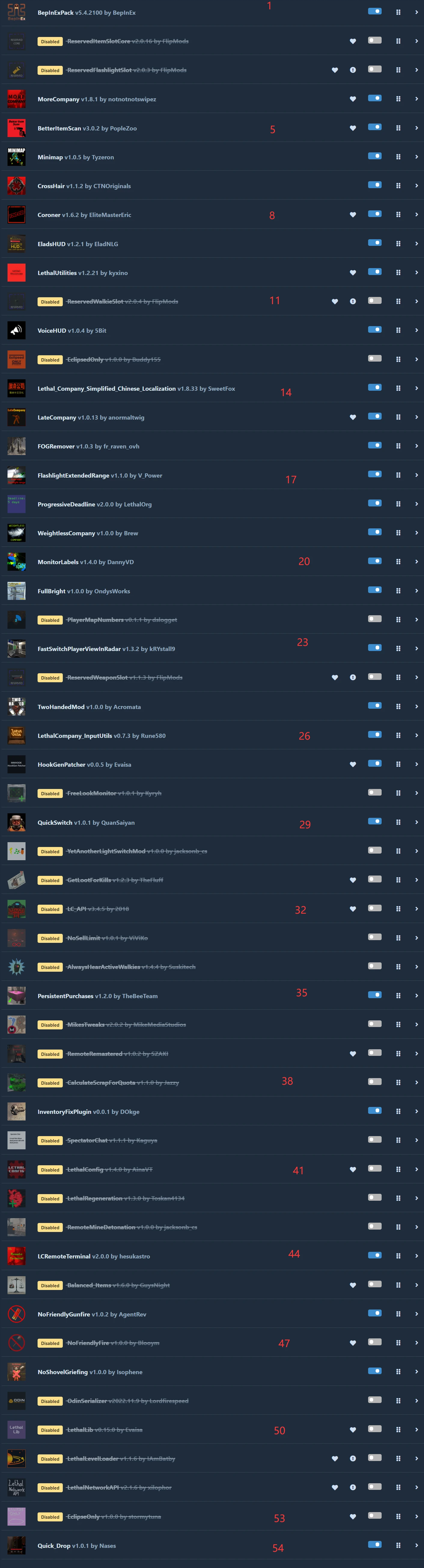 【致命公司】【R2modman】自用模组包清单（可进纯净多人） - 哔哩哔哩