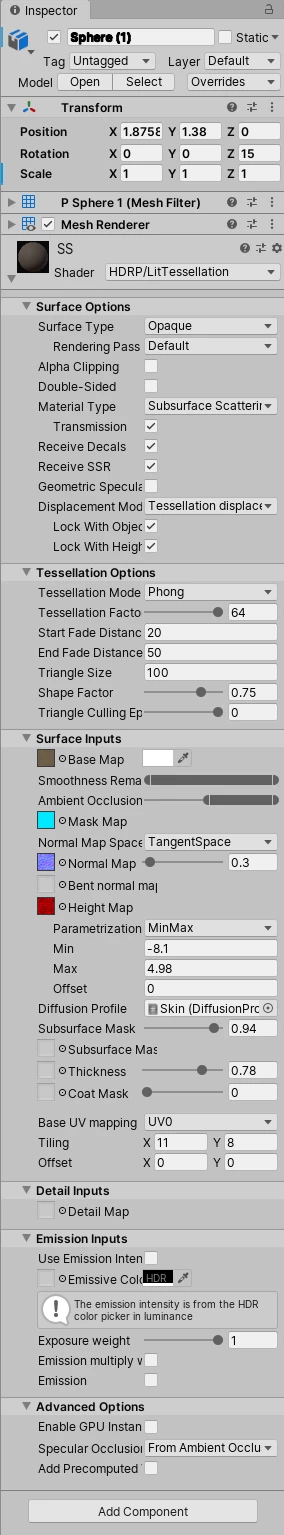 【HDRP】PBR Lit Shader 基础用法（转载自Unity Connect博主 樱花兔） - 哔哩哔哩
