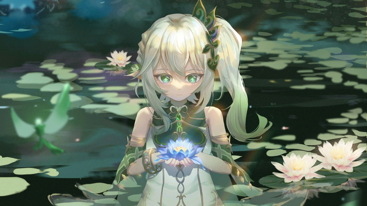 《空x纳西妲 风花“血”月》 哔哩哔哩
