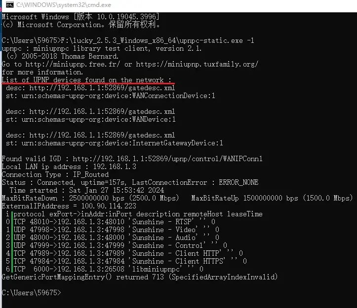 LUCKY STUN穿透在Windows上使用UPnP工具为BT客户端自动添加内外端口号不同的映射规则 - 哔哩哔哩