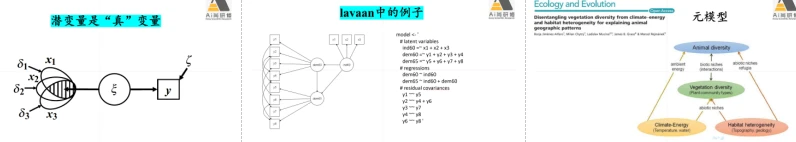 基于R语言的lavaan结构方程模型（SEM）实践：从入门到高级应用全解析 - 哔哩哔哩