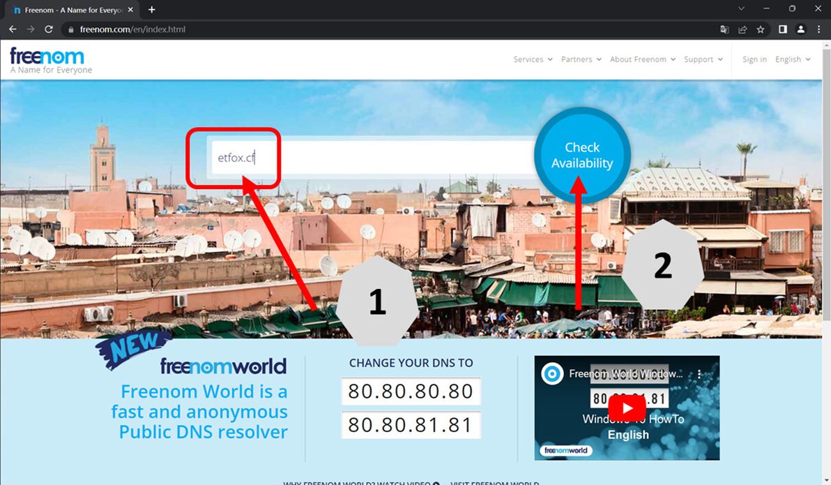 Freenom免费域名注册教程 超详细！ - 哔哩哔哩