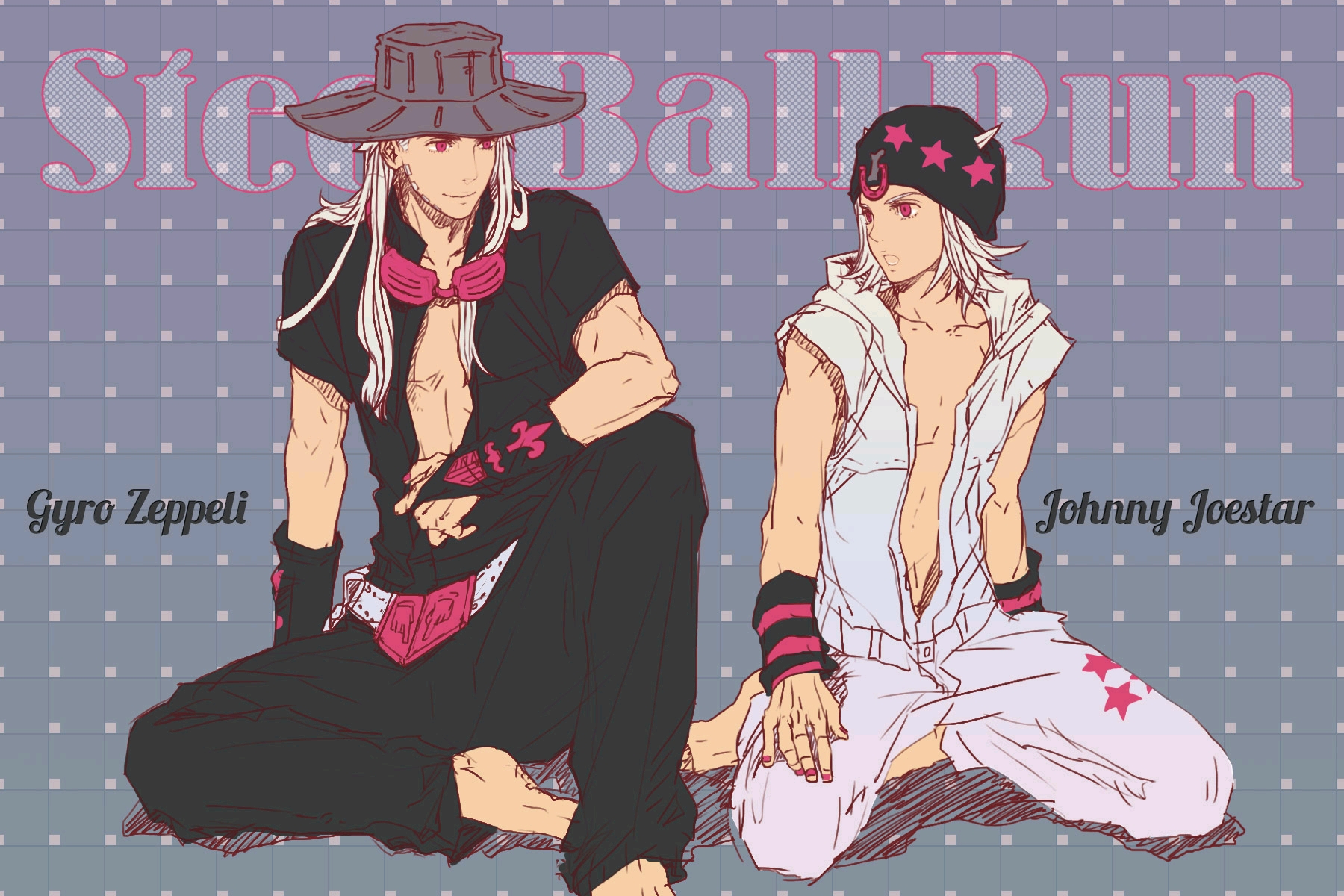 【JOJO】JOJO的奇妙冒险同人图（十七）SBR飙马野郎 - 哔哩哔哩