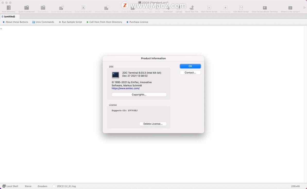 ZOC for Mac(最好用的终端仿真器)8.03.3永久激活版 - 哔哩哔哩