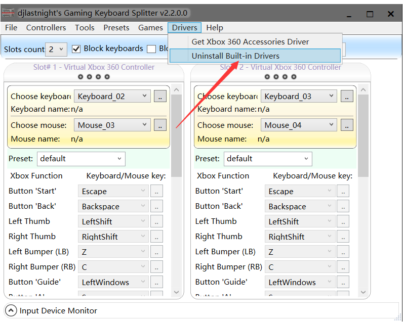 Keyboard.Splitter---键鼠模拟手柄实现本地多人游戏（双人成行无手柄玩法 - 哔哩哔哩