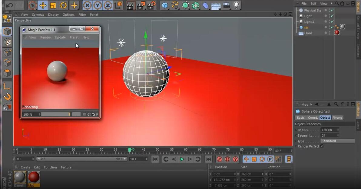 【第64期】C4D插件-快速渲染实时预览插件 Nitro4D Magic Preview v1.15 Win/Mac安装教 - 哔哩哔哩