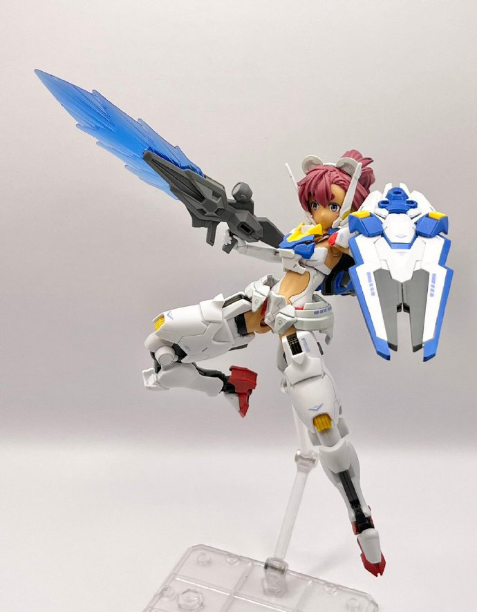 30MS模型改造水星的魔女，风灵、魔灵、学院机机娘模型 - 哔哩哔哩