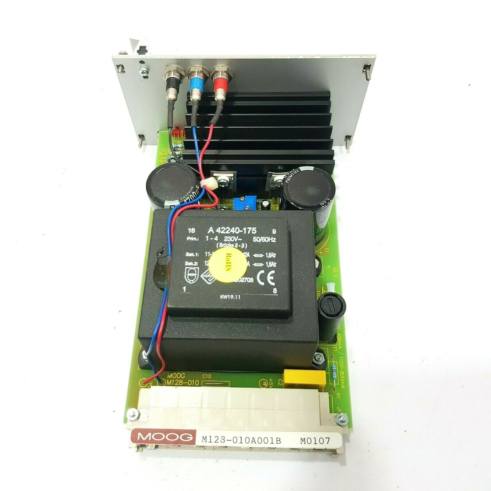 MOOG 穆格电源模块 M128-010 M128-010-A001B 电压功率 上机参数怎么调试 - 哔哩哔哩