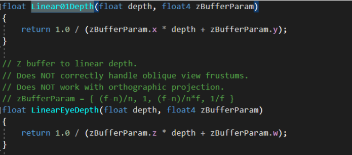 URP | Depth 深度 - 哔哩哔哩
