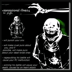 Undertale.exe人物科普-sansational Illness.dat - 哔哩哔哩