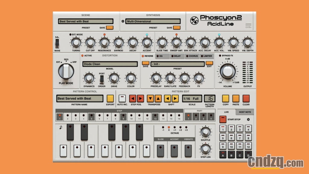d16 Group推出Phoscyon 2：流行的303贝司合成器插件获得重大升级 - 哔哩哔哩