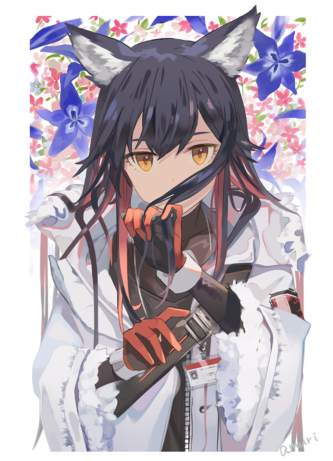 【明日方舟】美图/壁纸搬运、德克萨斯篇 - 哔哩哔哩