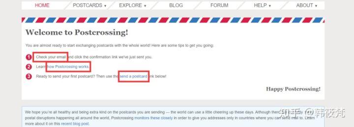 如何注册Postcrossing与国外友人互寄明信片？ - 哔哩哔哩