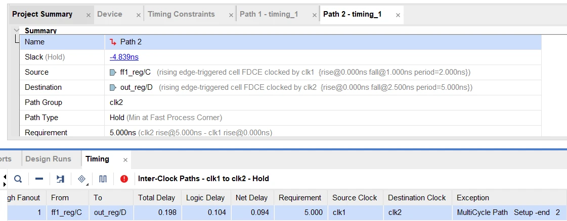 时序约束进阶一: Set_multicycle_path详解 - 哔哩哔哩