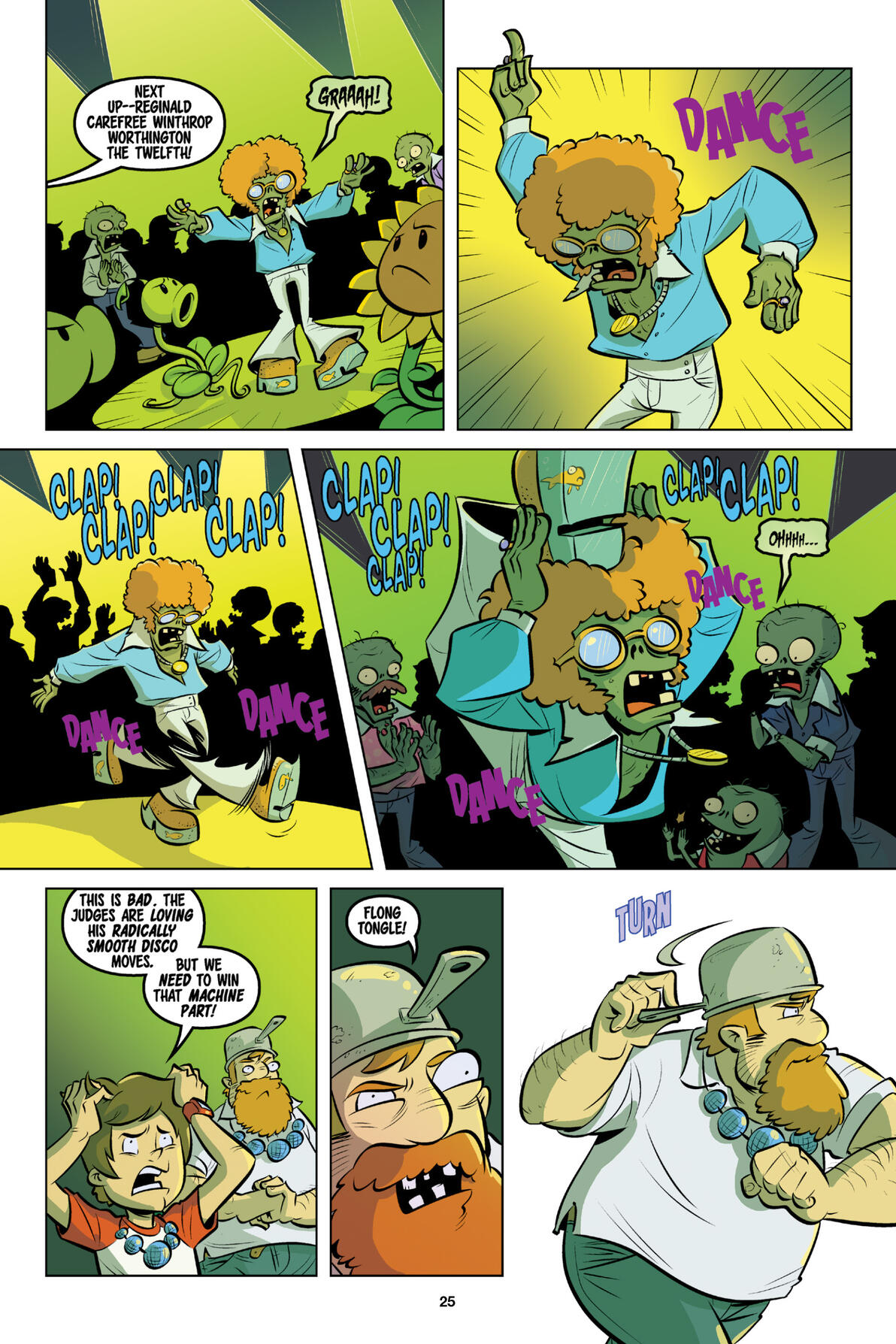 《Plants vs Zombies》（植物大战僵尸）漫画高清彩色电子扫描原版，合订本2 - 哔哩哔哩