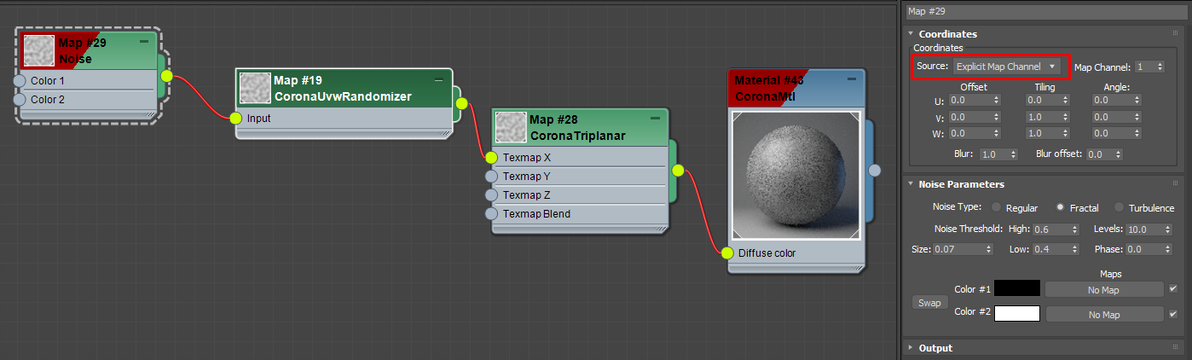 Corona Uvw 随机化贴图 - 哔哩哔哩