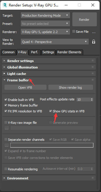 3Dmax VRay GPU渲染器设置操作教程 - 哔哩哔哩