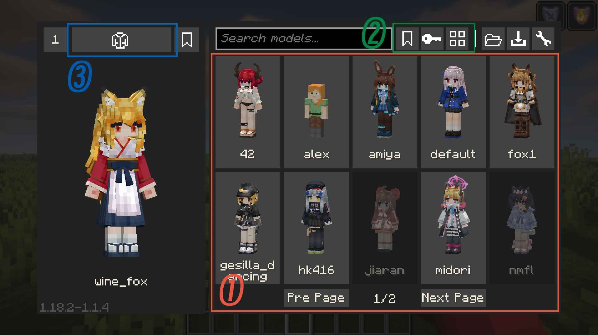 我的世界3D史蒂夫模型Yes Steve MOD - 哔哩哔哩