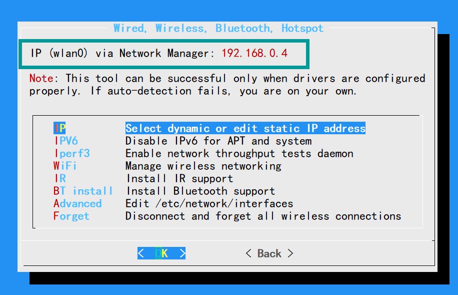 Armbian香橙派固定局域网内IP - 哔哩哔哩