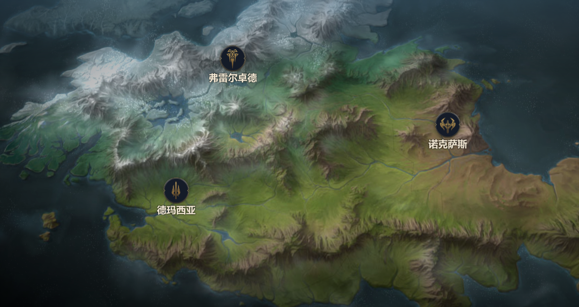 「盖伦：第一盾阵」百科词条中英对照（附地图） | 海牛志 - 哔哩哔哩