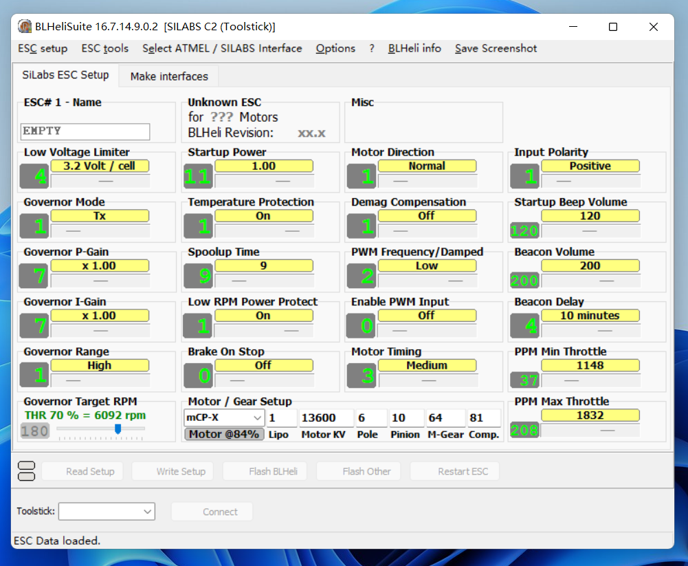 Ardupilot固定翼 - BL32/BLS电调设置 - 哔哩哔哩