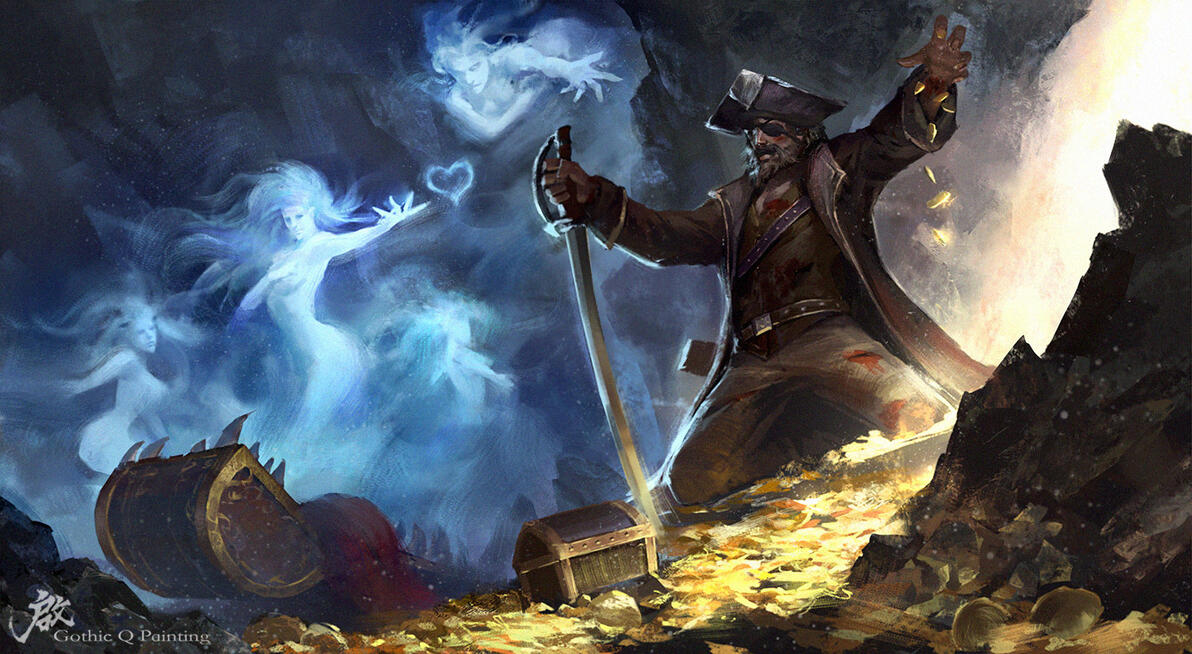 画师（GothicQ启超）部分精选作品赏析 - 哔哩哔哩