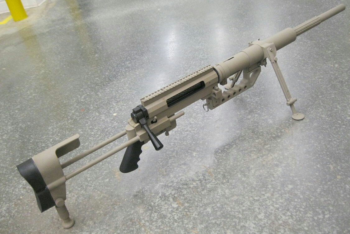 美国M200狙击步枪-使用的人比雷劈还少 - 哔哩哔哩